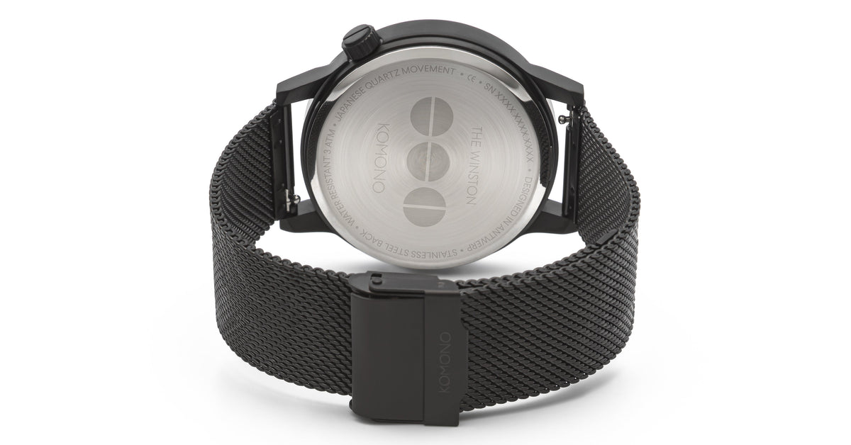 Winston Tag Mesh Black | KOMONO